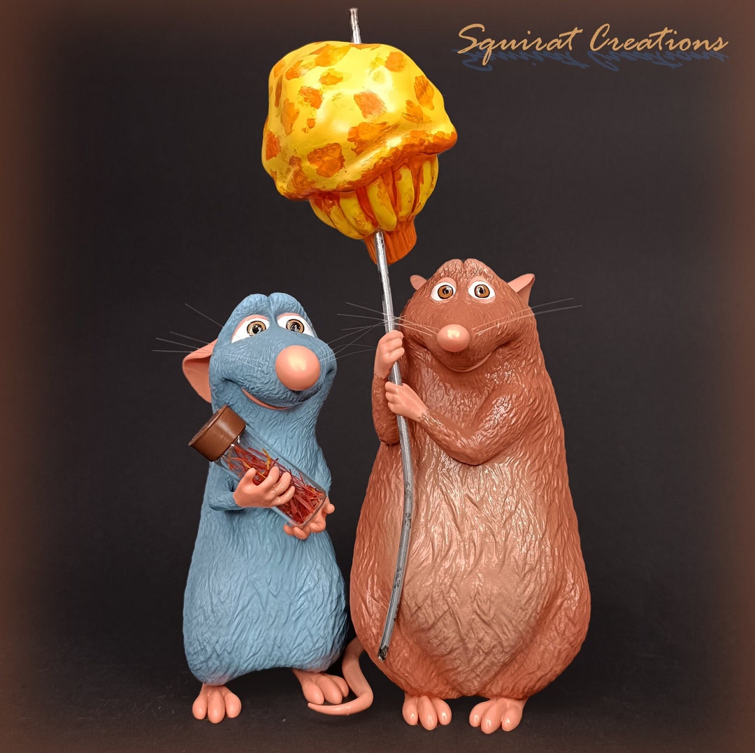 Ratatouille, Remy and Emile - Etsy