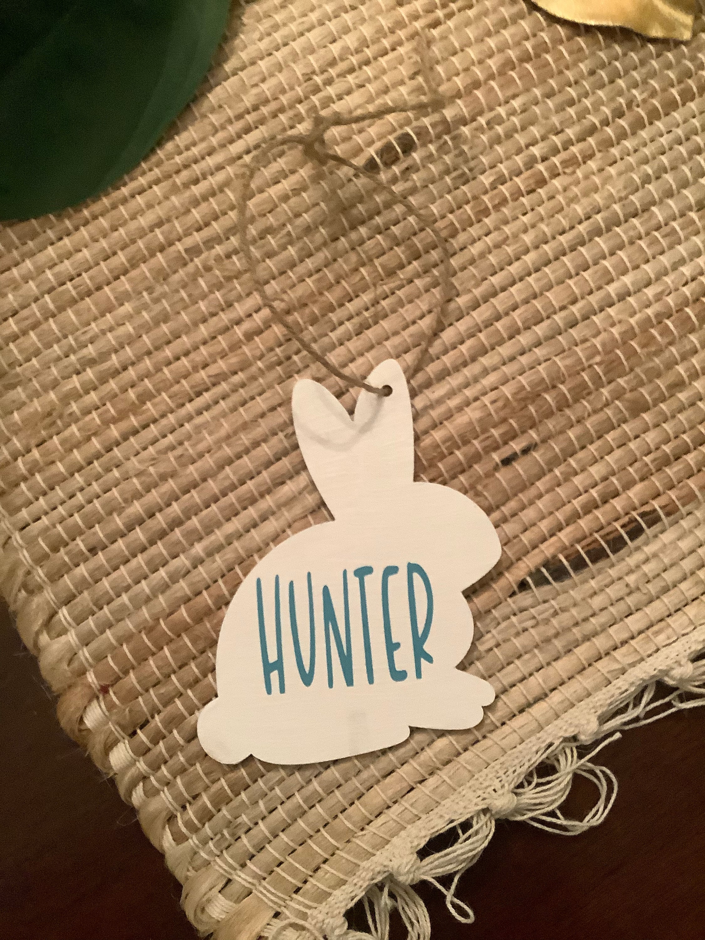Personalized Easter Basket Tags, Easter Name Tags, Custom Easter Tags ...