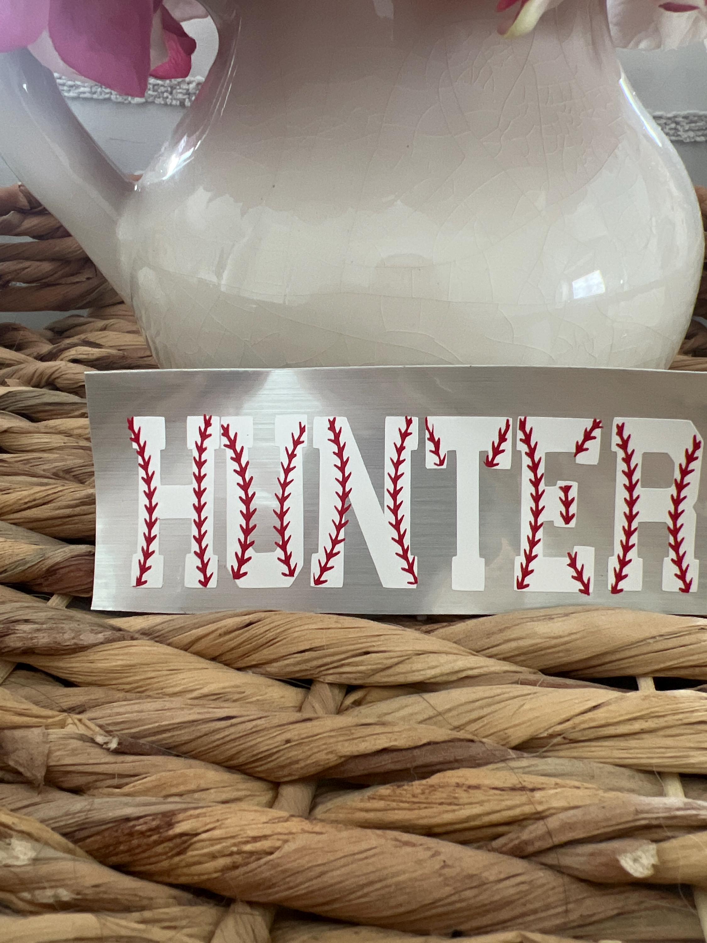 Baseball Helmet Decal, Baseball Bat Decal, Baseball Player, Vinyl Decal ...