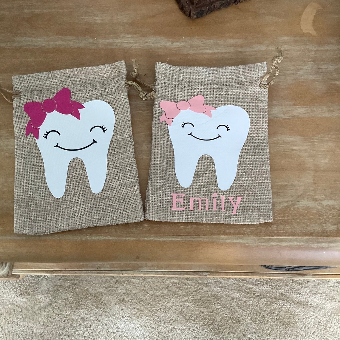 Tooth Fairy Bag, Tooth Fairy Pouches, Tooth Holder, Money Holder ...
