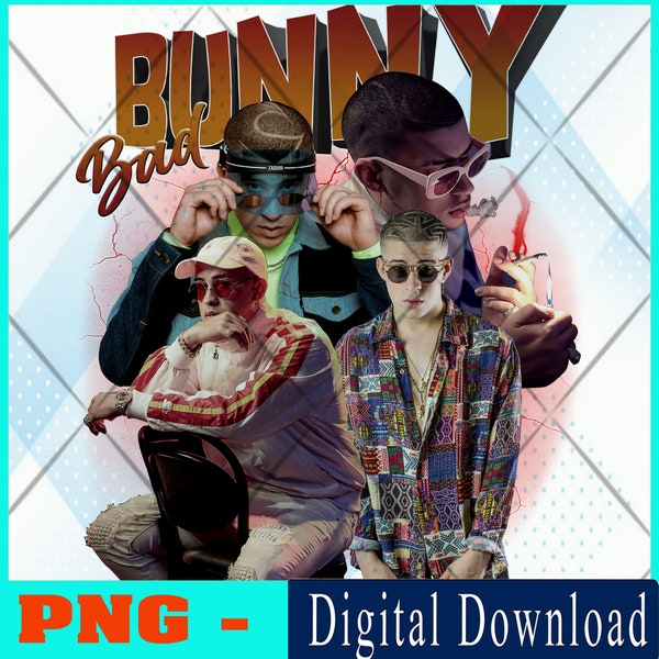 Bad Bunny Puerto Rico Png - Etsy