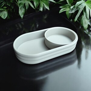 Modern Tray With Coin Bowl - Etsy