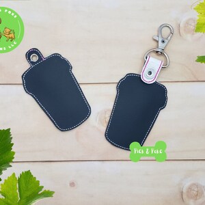 ITH Key Fob Cute Coffee Cup With Heart Snap Tab and Eyelet in the Hoop ...