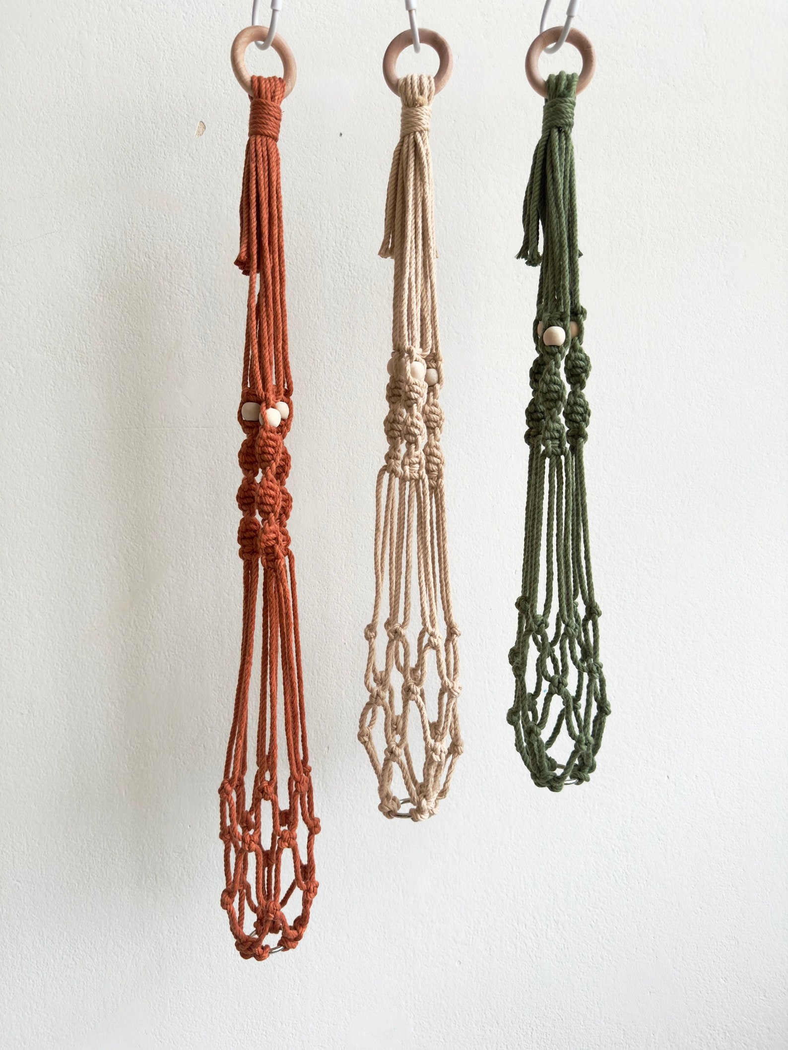 Macrame Plant Hanger: Cotton Rope, Balcony Decor - Etsy