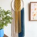 Macrame Hoop Wall Hanging Custom Macrame Yarn Hoop Handmade - Etsy