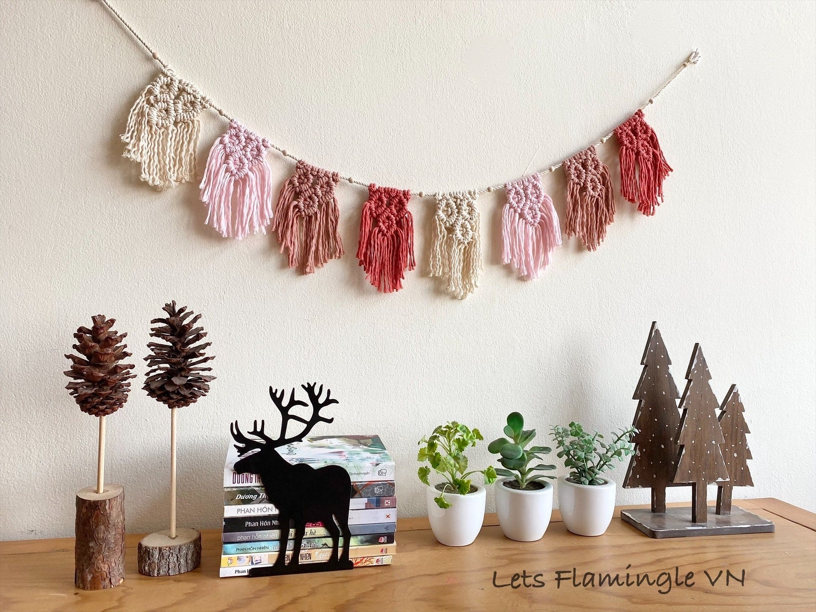 Custom Macrame Flag Garland Macrame Flag Wall Hanging - Etsy UK