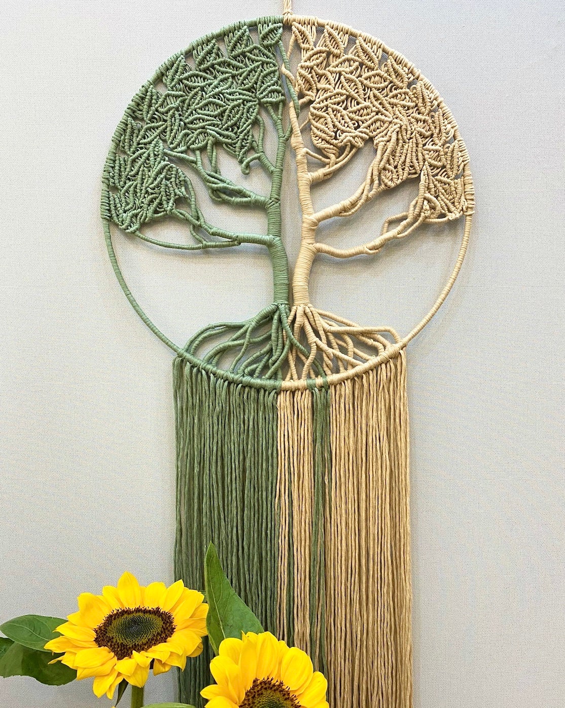 Macrame Tree of Life Wall Hanging: Boho Home Decor - Etsy