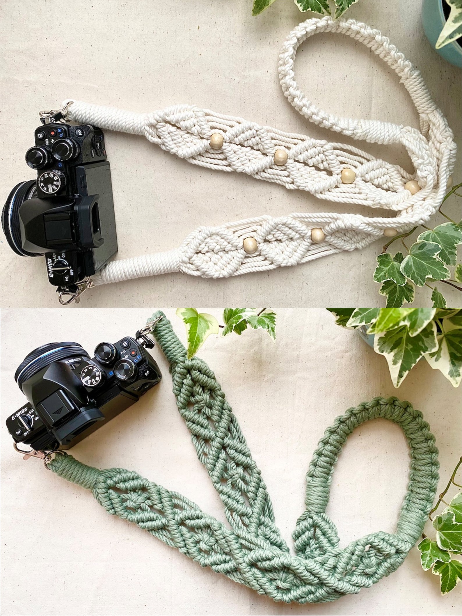 Custom Macrame Camera Strap Vintage Polaroid Strap Handmade - Etsy