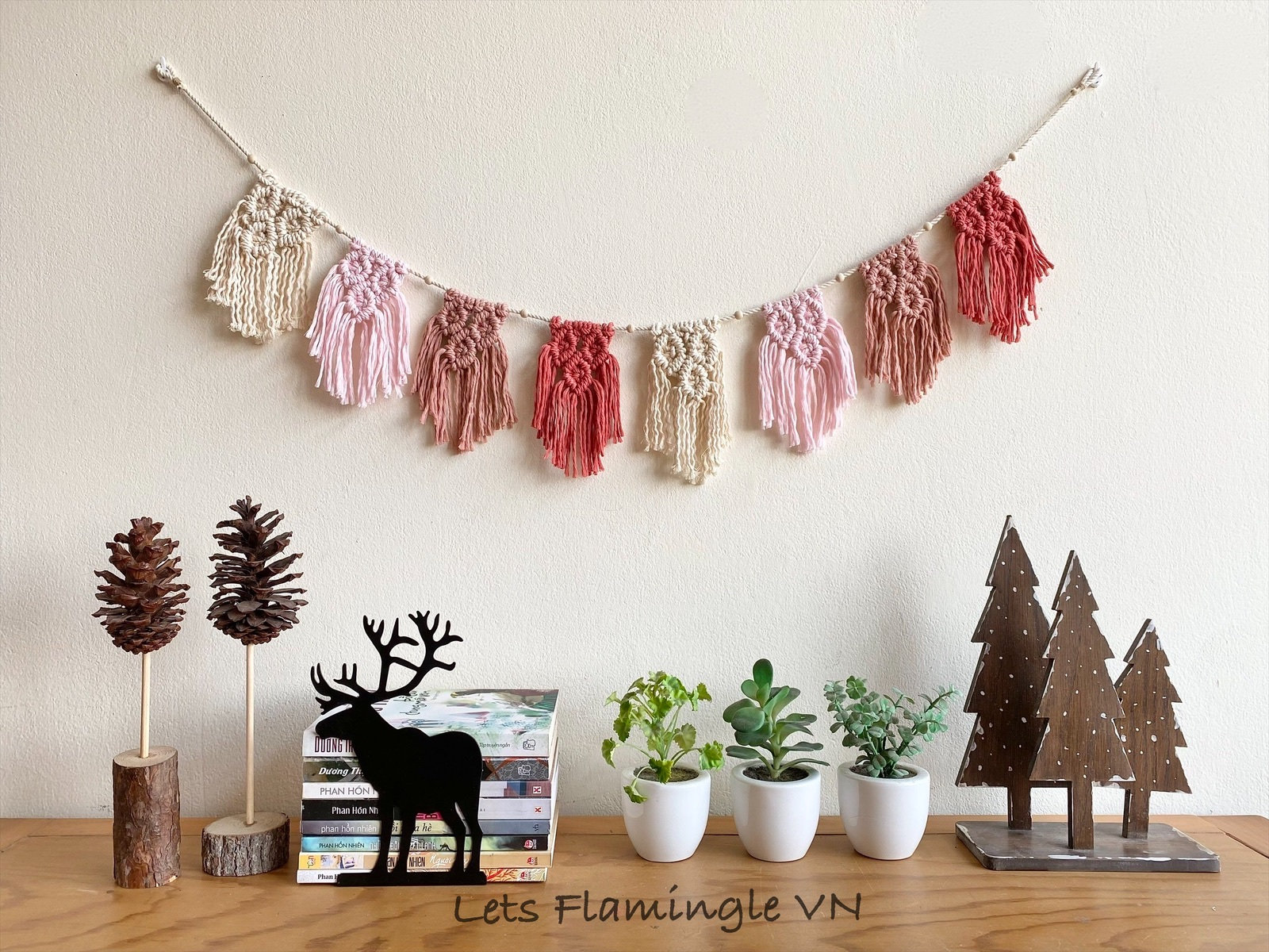 Custom Macrame Flag Garland Macrame Flag Wall Hanging - Etsy UK