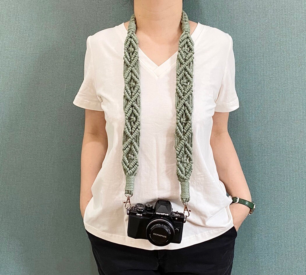 Custom Macrame Camera Strap Vintage Polaroid Strap Handmade - Etsy Canada