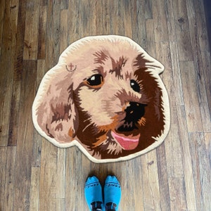 CUSTOM PET RUG / Customise for Own Rug / Christmas Day Gift/ Gift for ...