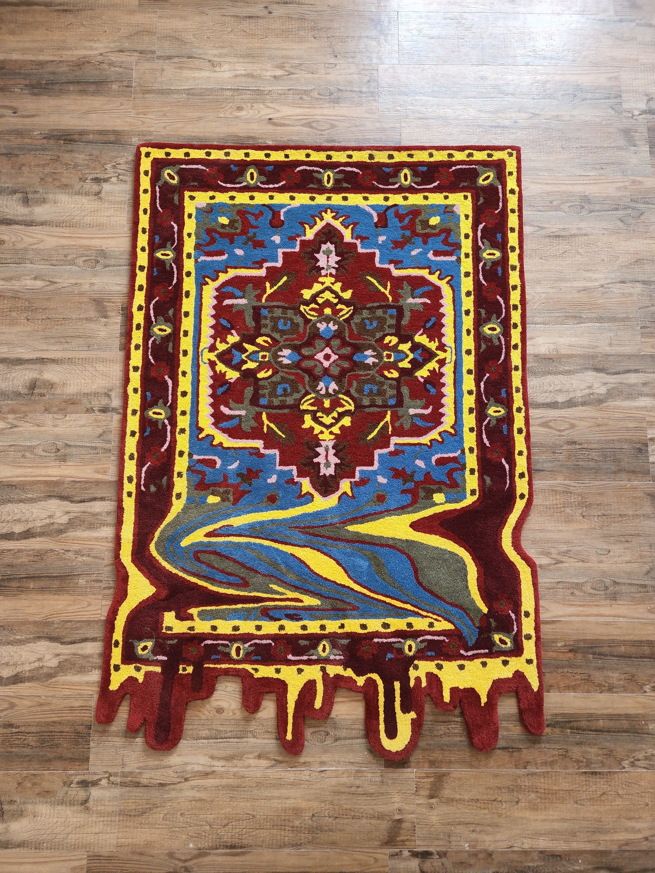 CUSTOM MELTING RUGS / Handtufted/ Note: Before Purchasing the - Etsy ...