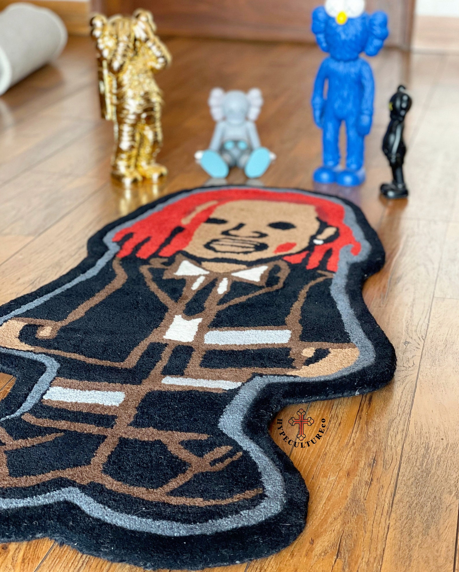 CARTI RAPPER RUG / Playboi Rug / Hypebeast Carpet / Father's Day Gift ...