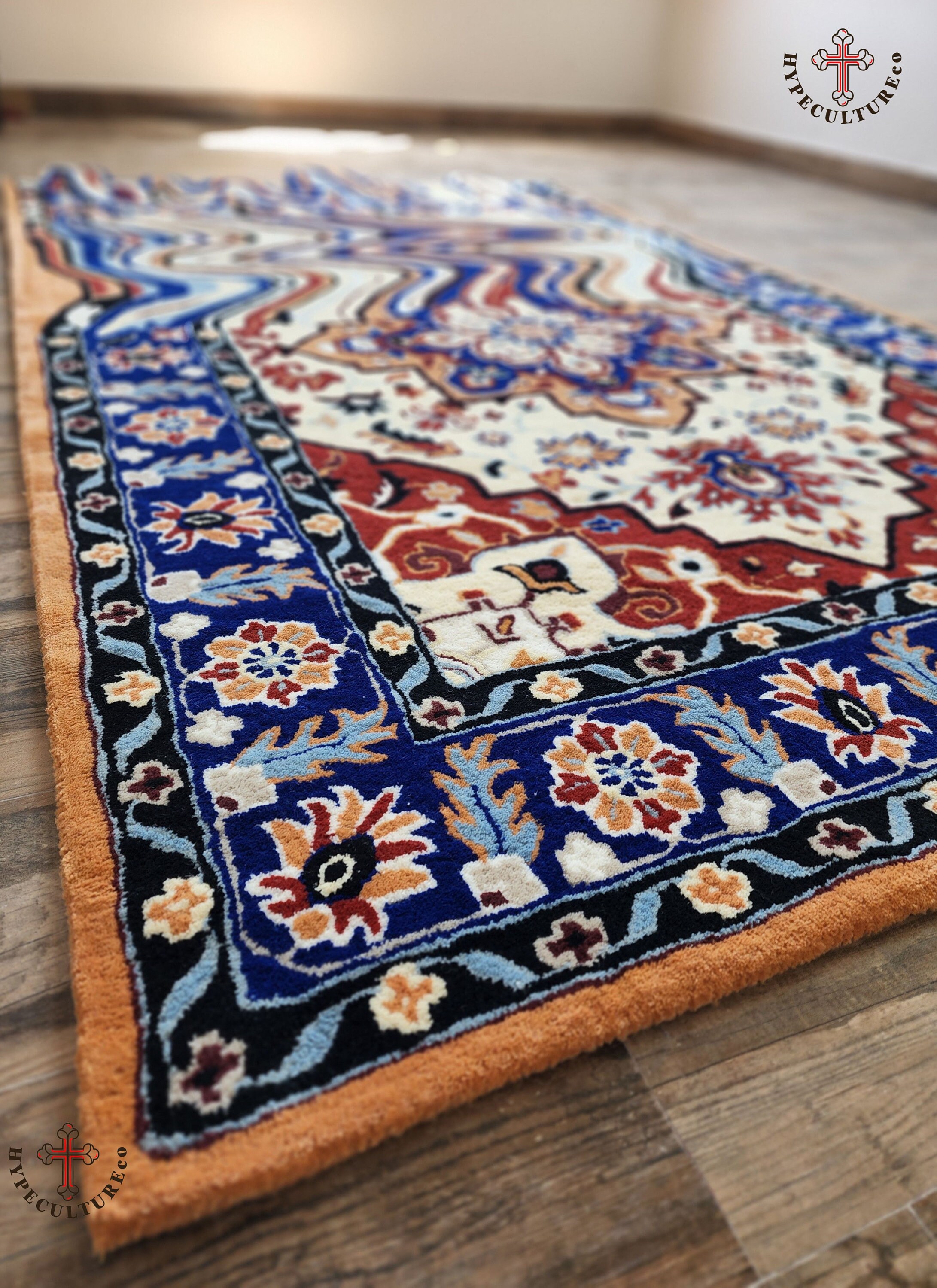 XXL PERSIAN MELTING Rug / Persian Rug / Melting Design / Home - Etsy