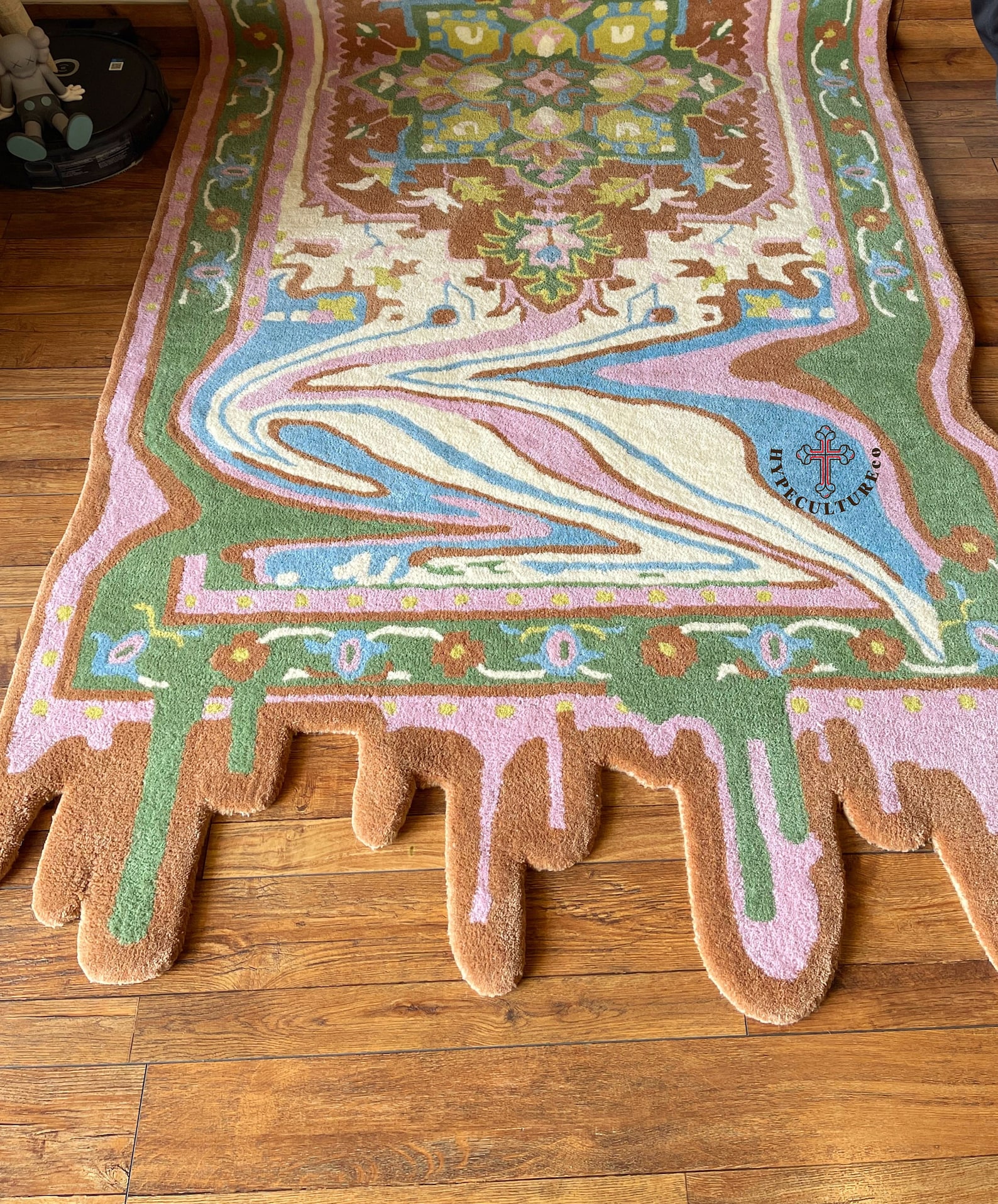 PERSIAN MELTING RUG / Home Decor / Hand Tufted / Handmade / - Etsy India