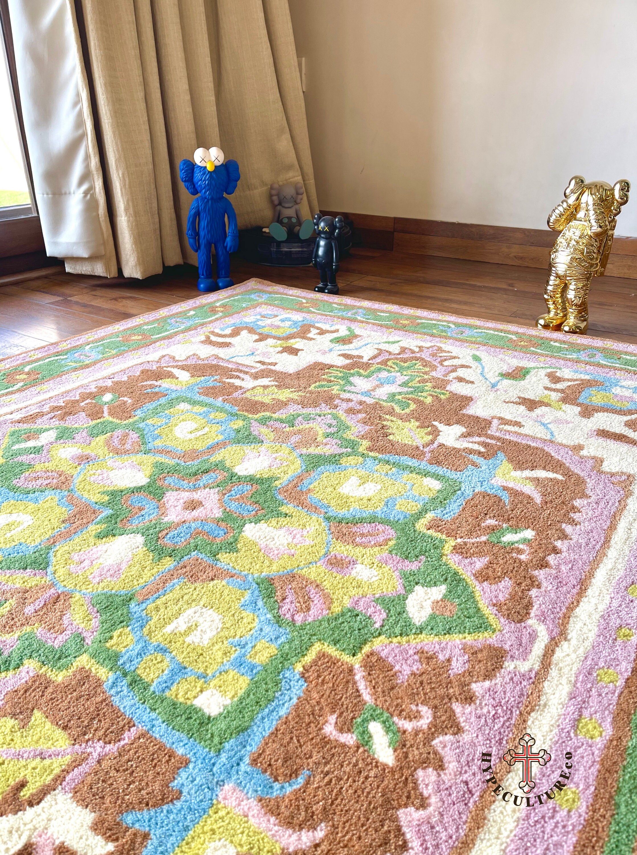 PERSIAN MELTING RUG / Home Decor / Hand Tufted / Handmade / - Etsy Canada