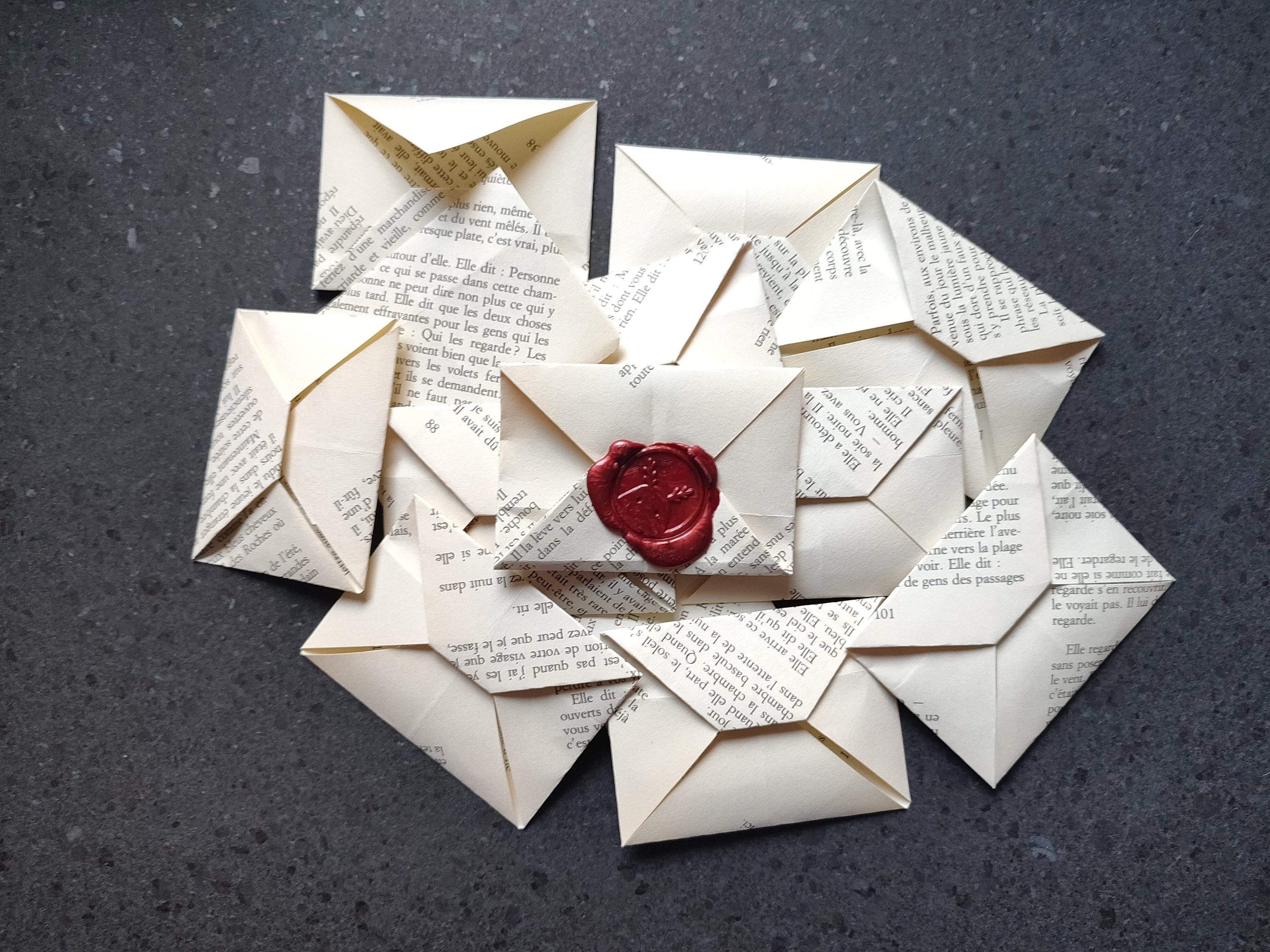 Handmade Watercolour - Dot Card Letter - Colour Samples in an Envelope ...