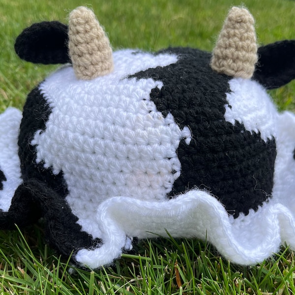 Crochet Bucket Hat Pattern Cow - Etsy