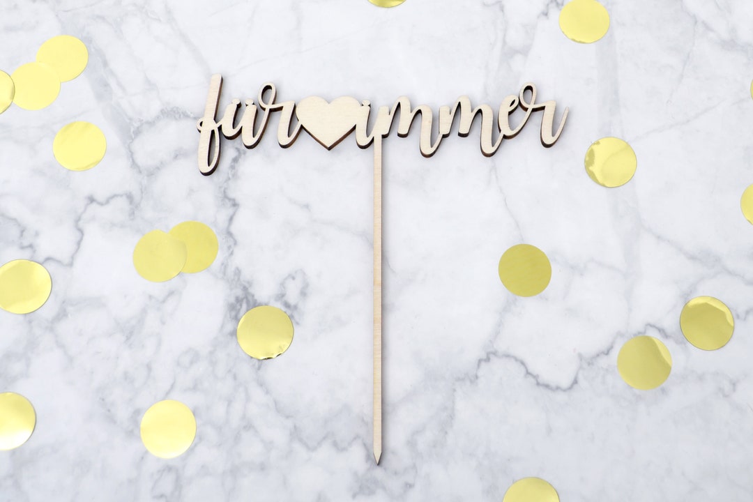 Cake Topper / Cake Pike for the Wedding / Wedding Cake - Etsy