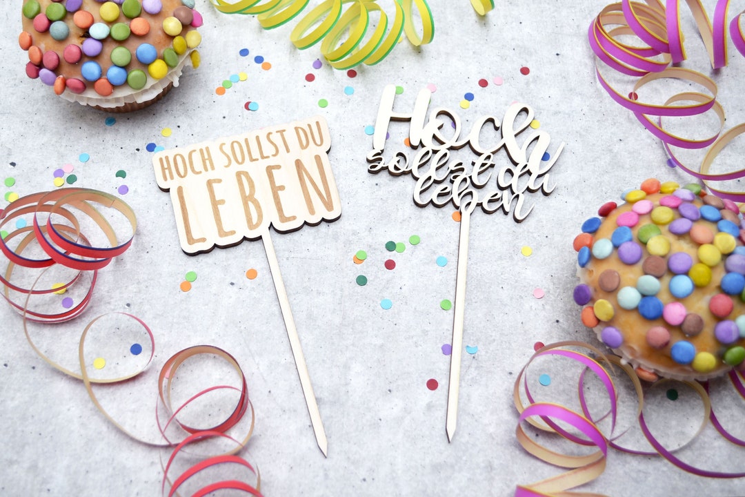 Cake Topper / Cake Pike for Birthday / Celebration / Party - Etsy