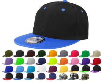 Blank Flat Bill Hat | Etsy