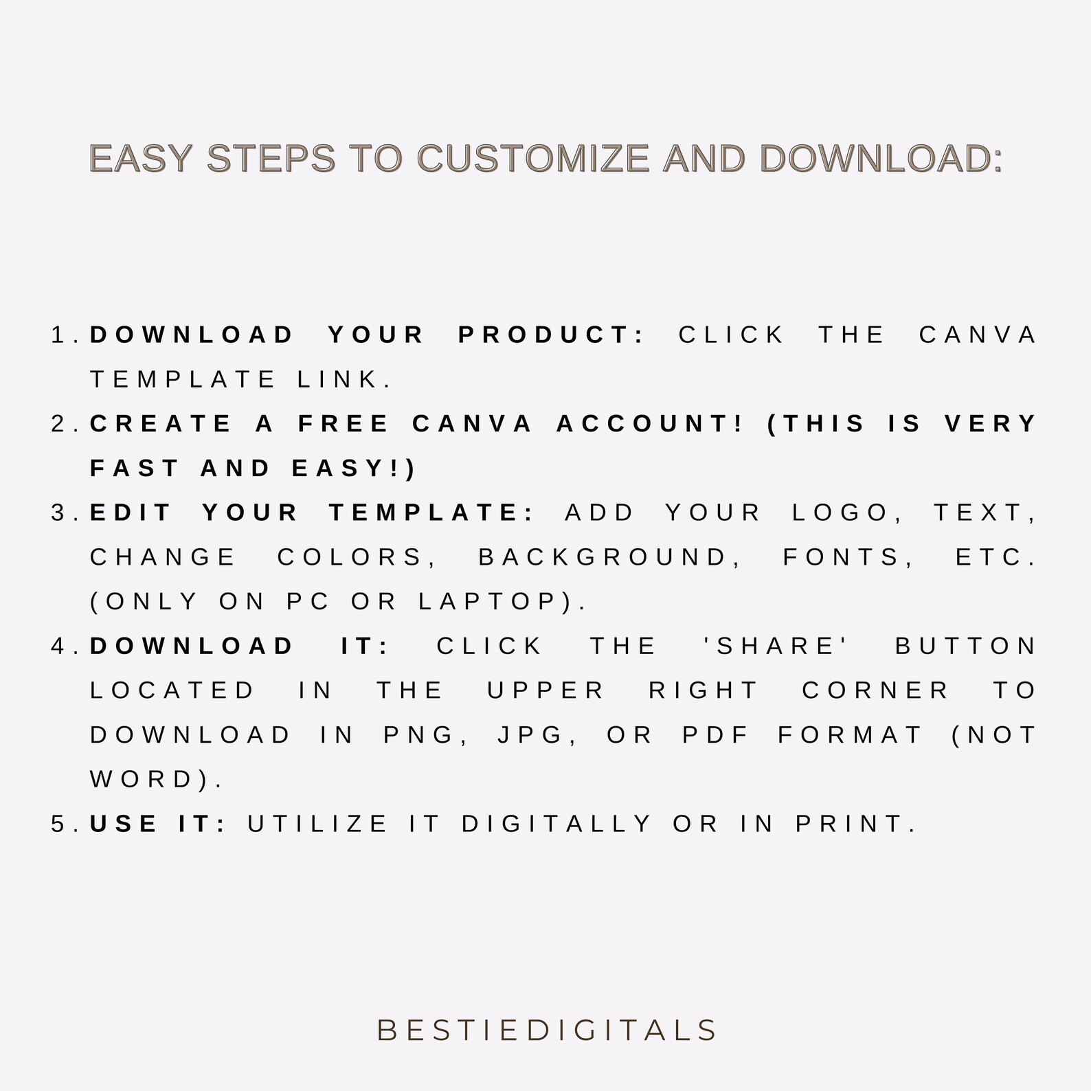 Editable Canva Invoice Design - Professional & Customizable - A4 and ...