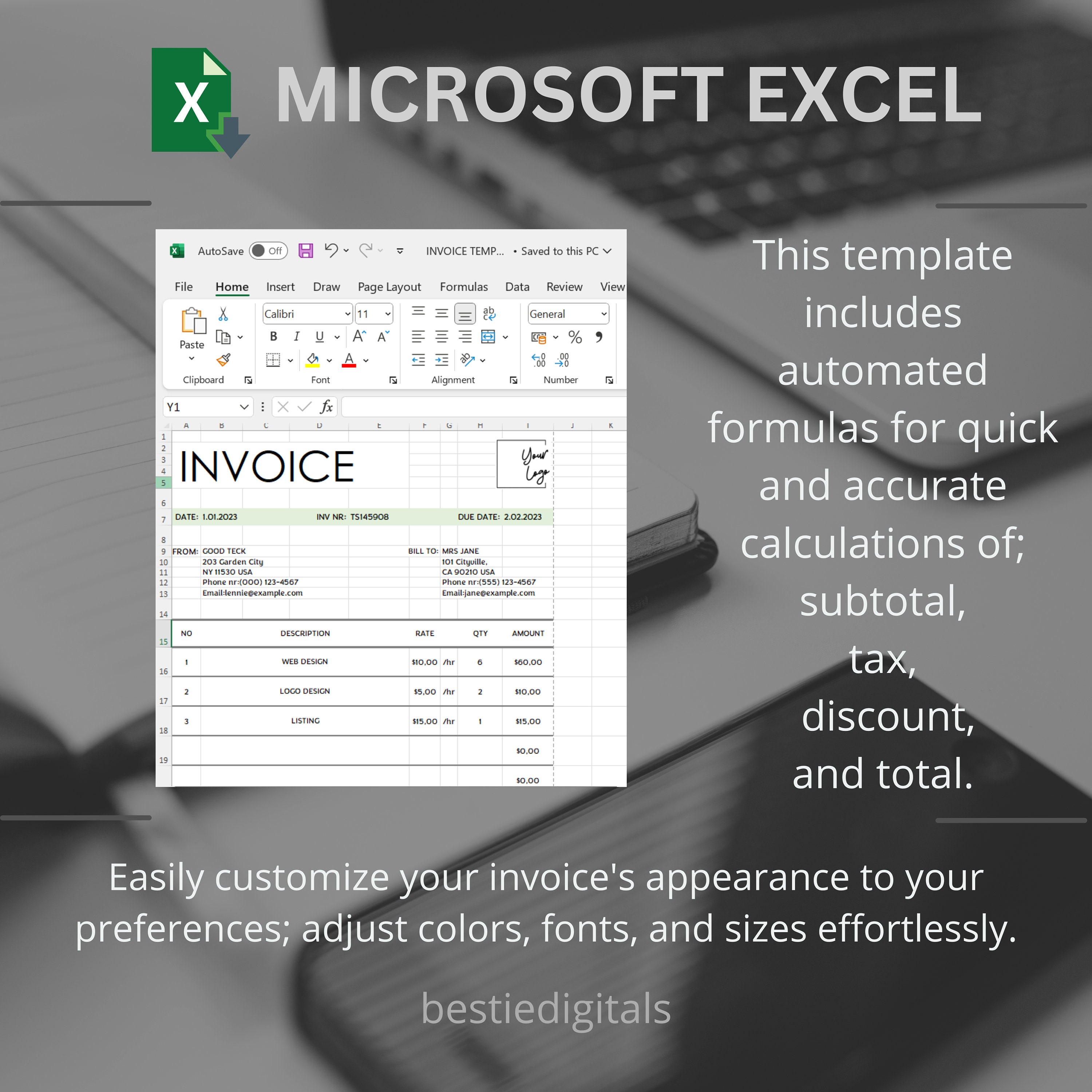 Small Business Budget Tracker Excel Spreadsheet Template Download ...