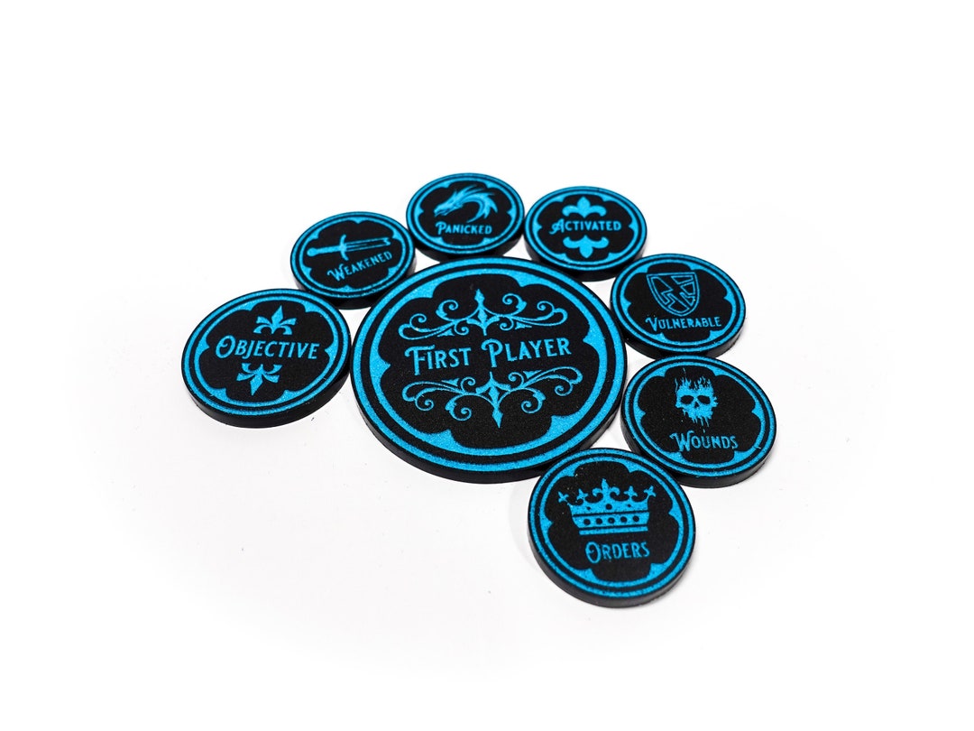 A Song of Ice and Fire Miniatures Game Tokens Set - Etsy