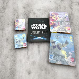 Star Wars Unlimited TCG Tokens: Clone Trooper & Battle Droid - Metal or ...