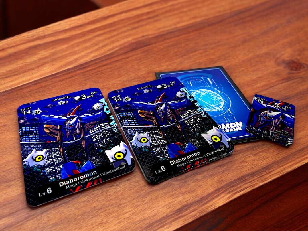 Diaboromon Token - Digimon TCG - Standard Sized Cards and Mini Sized ...