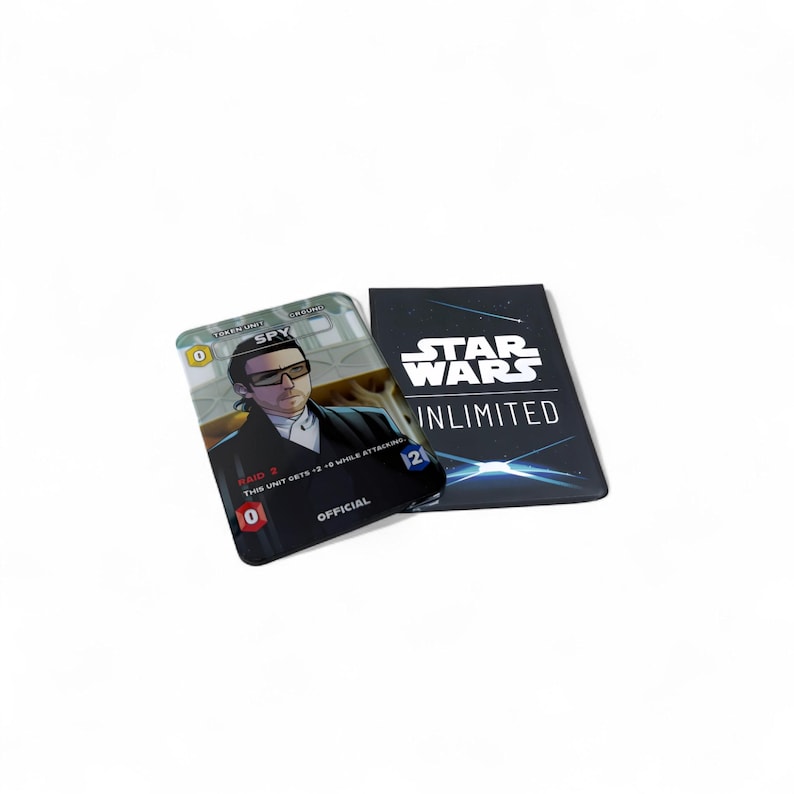 Spy Tokens: Star Wars Unlimited TCG - Card Stock Metal or Acrylic - Etsy