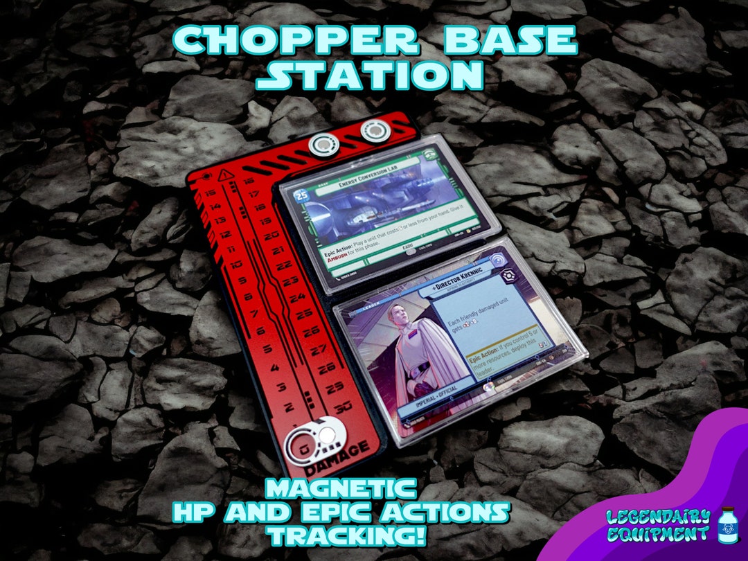 Chopper Base Station, Single Leader, Magnetic HP Tracker and Acrylic ...