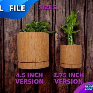 STL Files - Floating Wall Planter With Drip Tray - Wave Curtain Wall ...