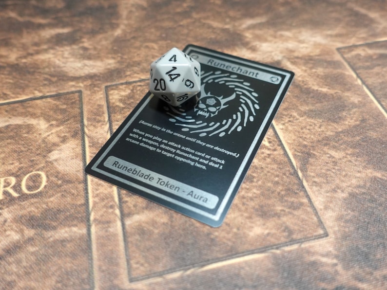 Flesh and Blood Aluminum Token Cards - Etsy