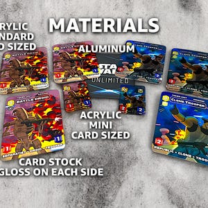 Star Wars Unlimited TCG Tokens: Clone Trooper & Battle Droid - Metal or ...