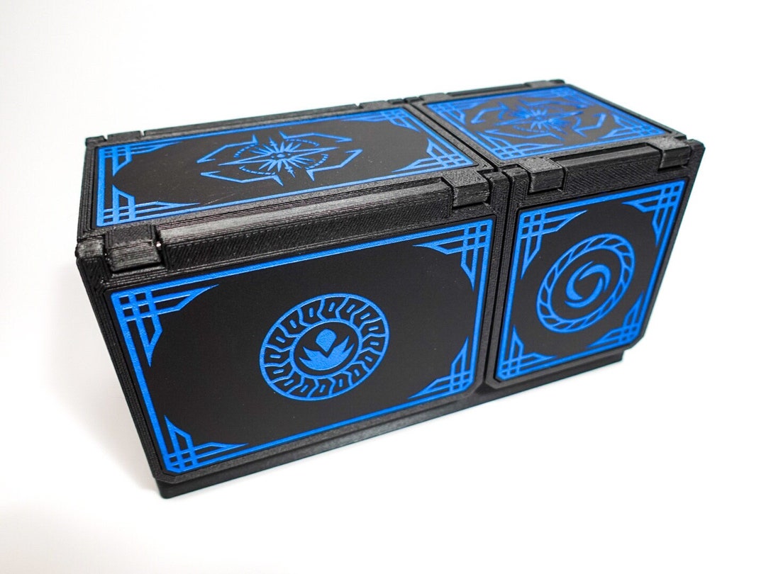 Premium Arsenal Lock Box Deck Box Flesh and Blood TCG 85 Double Sleeve ...