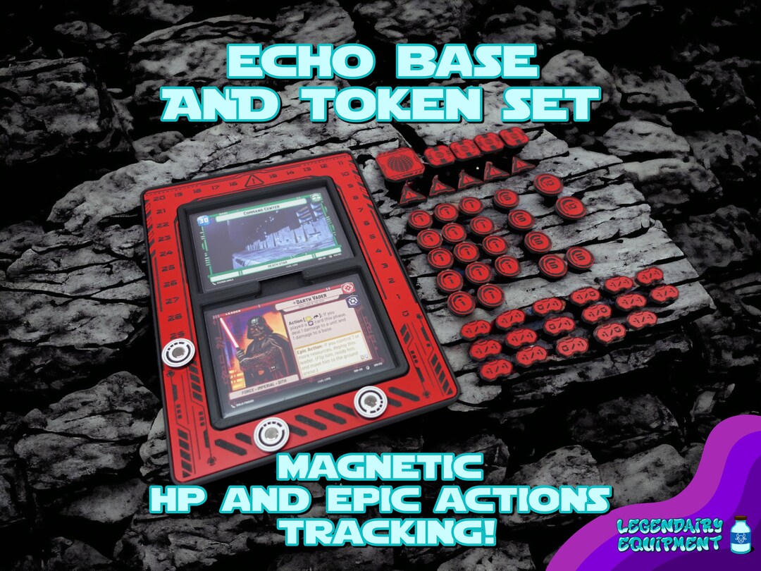 Echo Base Station, Magnetic HP Tracker and Acrylic Token Set - Star ...