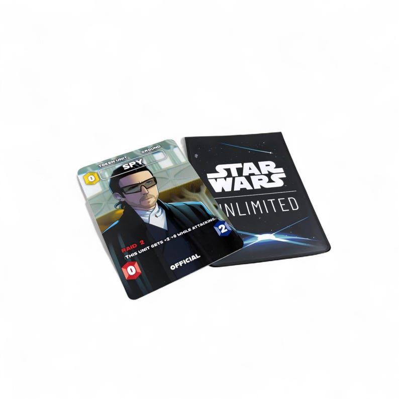 Spy Tokens: Star Wars Unlimited TCG - Card Stock Metal or Acrylic - Etsy
