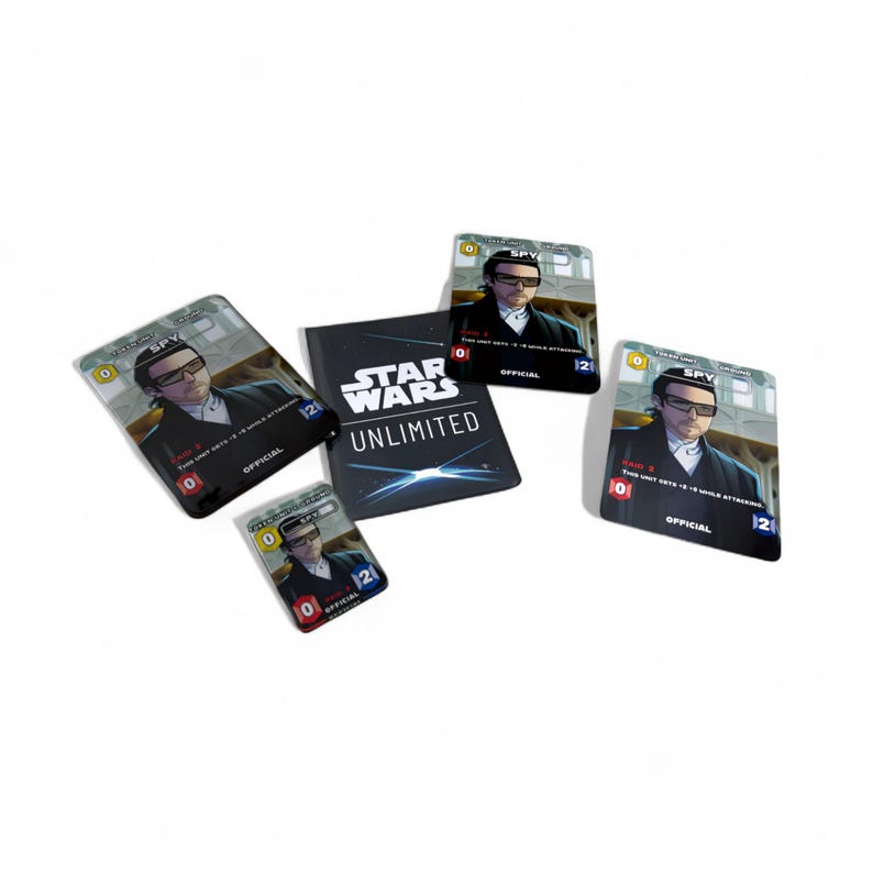 Spy Tokens: Star Wars Unlimited TCG - Card Stock Metal or Acrylic - Etsy