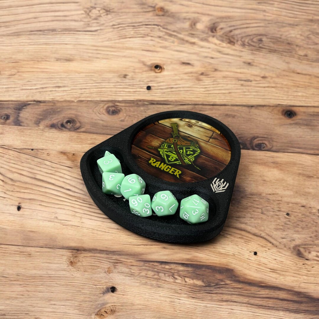 Dnd Coaster and Dice Storage - Smart NFC Chip Enabled - D&D Class ...