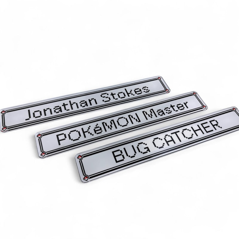 Custom Pokémons Sign - Etsy