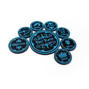 A Song of Ice and Fire Miniatures Game Tokens Set - Etsy