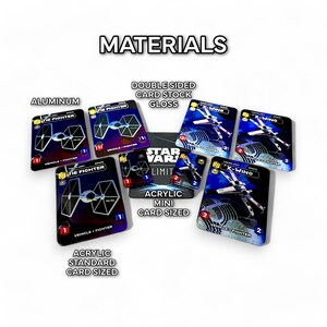 X-wing and Tie Fighter Tokens: Star Wars Unlimited TCG - Metal or ...