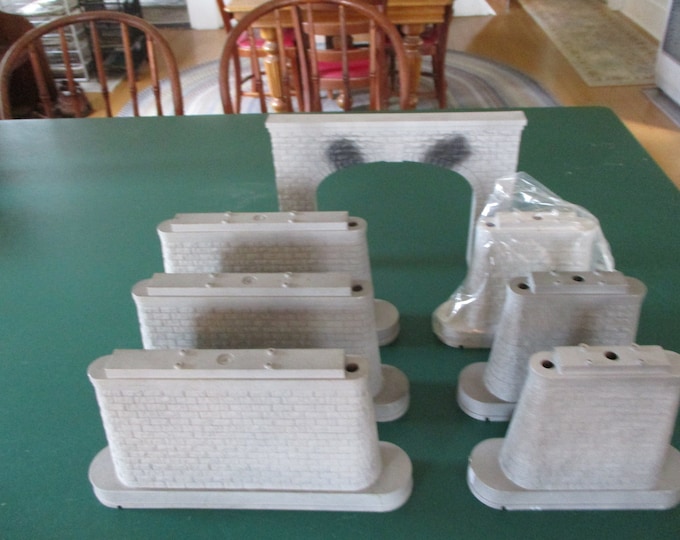 MTH Electric Trains O Gauge Bridge Piers and Double Track Portal - Etsy