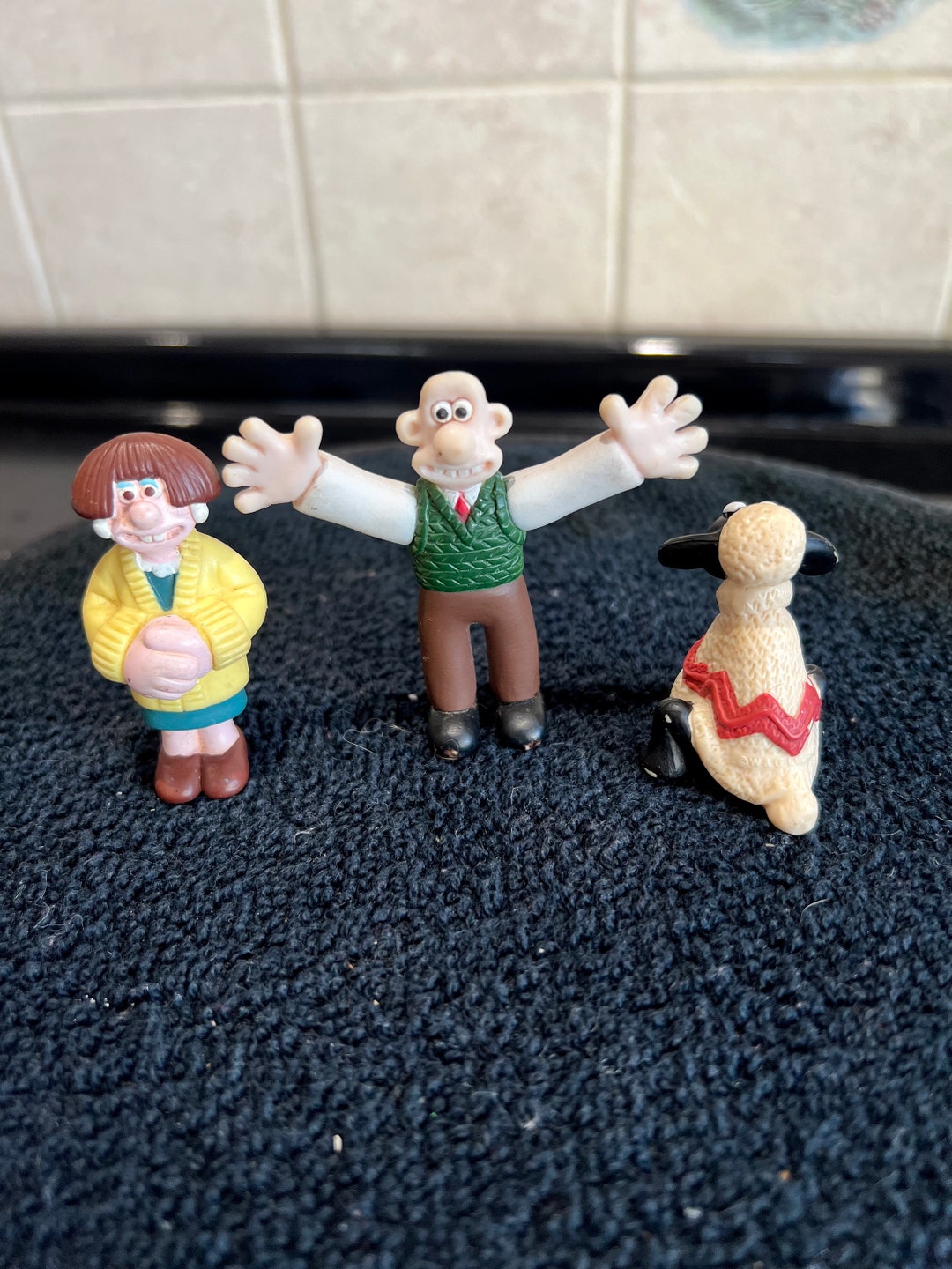 Wallace & Gromit Trio Wallace Shaun the Sheep and Wendolene - Etsy
