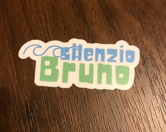 SILENZIO BRUNO Pixar's LUCA Sticker Decal - Etsy