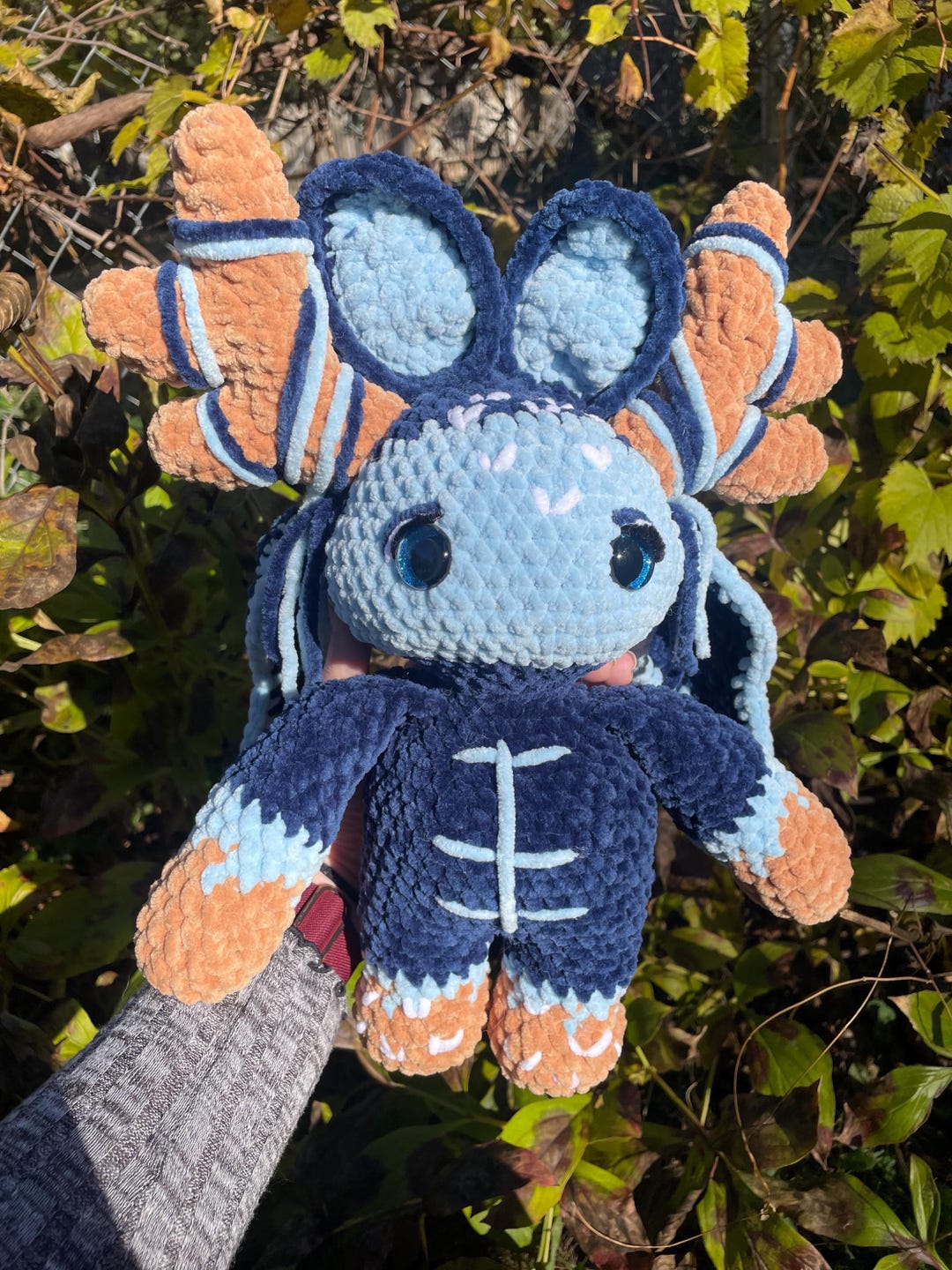 Empathy Guardian Crochet Plush Toy Designed by Sassywolfcrochet - Etsy