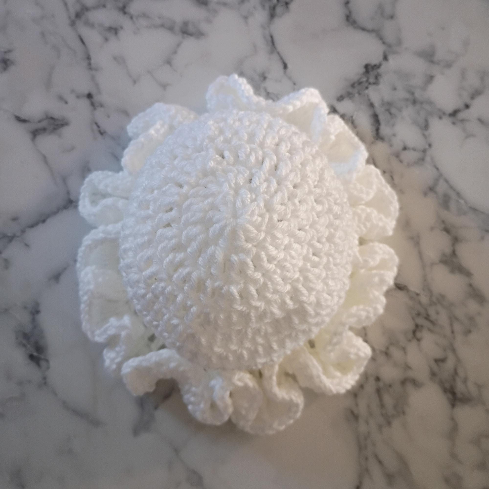 Quick & Simple Crochet Ruffle Hat Pattern | Newborn to Adult Sizes - Etsy