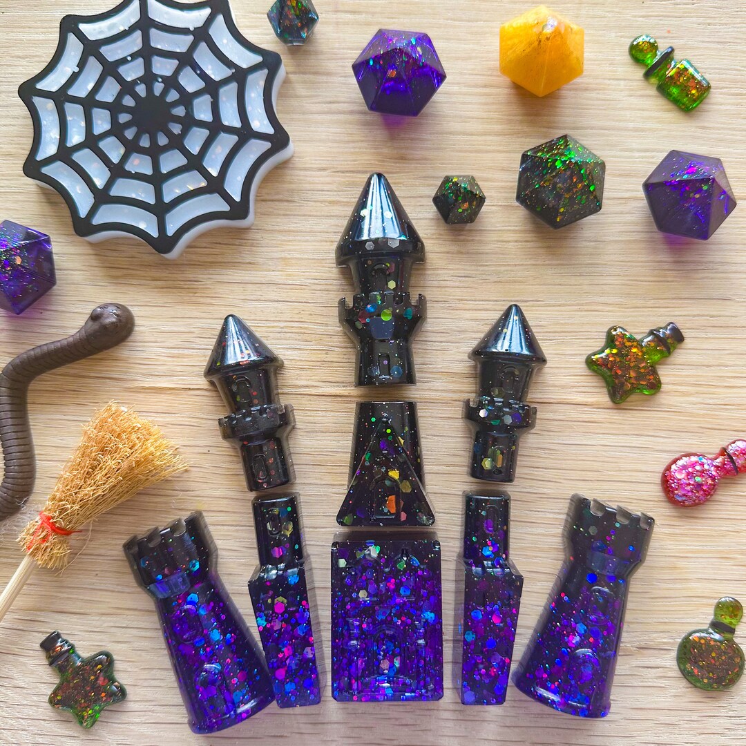 Build-your-own Mystical Mansion - Sensory Resin Loose Parts Messy Play ...