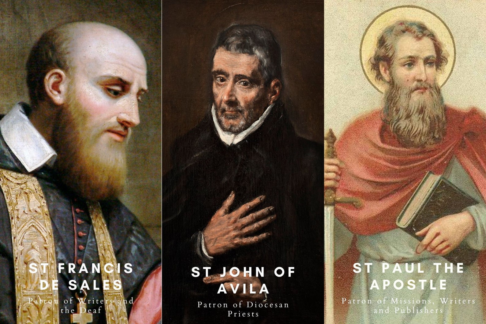 45 Prayer Cards With Individual Saint Quotes - Etsy